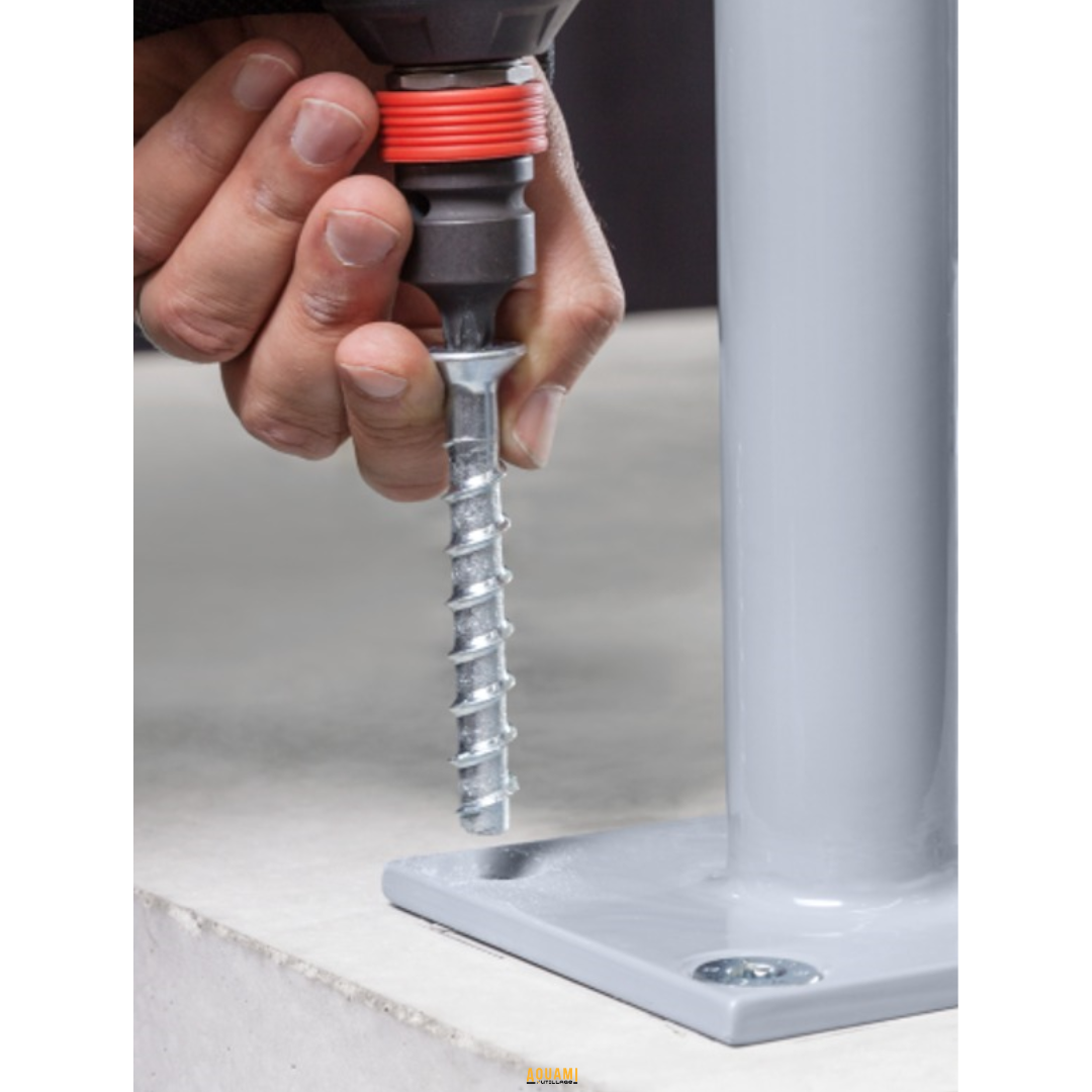 Vis Béton Acier Zingué TH INDEX : Fixation directe et fiable pour vos ...